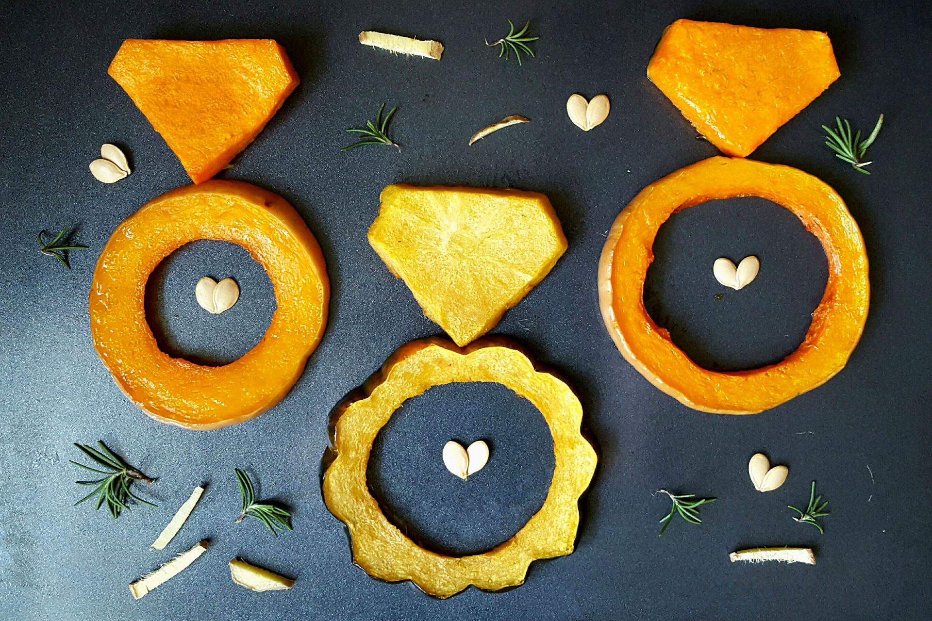 Diamond Squash Rings [GF, NF, SF, V] - Tiffany Makes