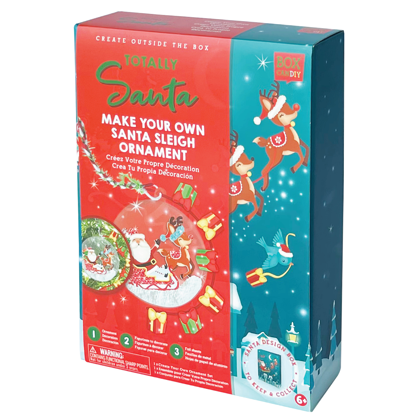 Totally Santa Make Your Own Santa Sleigh ⋆ Time Machine Hobby