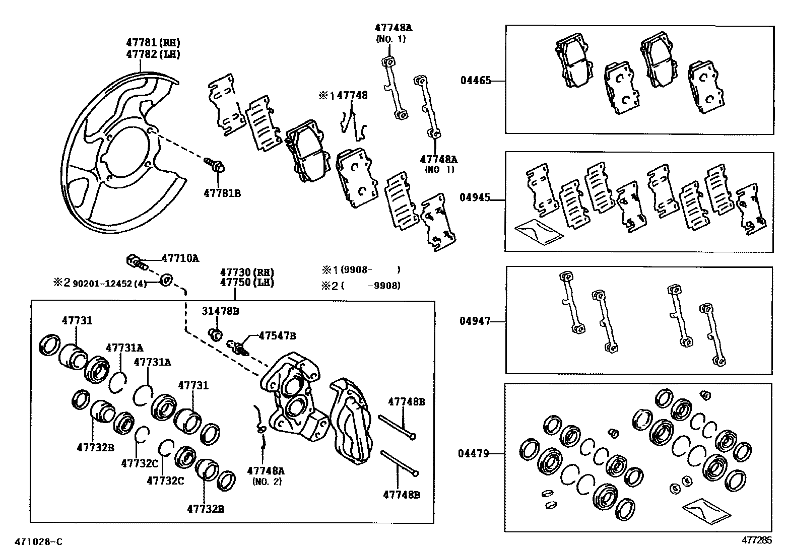 Front Brakes / Wheel Bearing Refurb Parts List - TLC FAQ