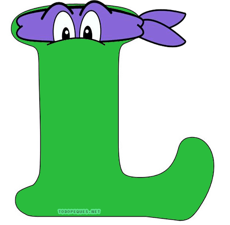 Letras Tortugas Ninjas Abecedario para Descargar Gratis | Todo Peques