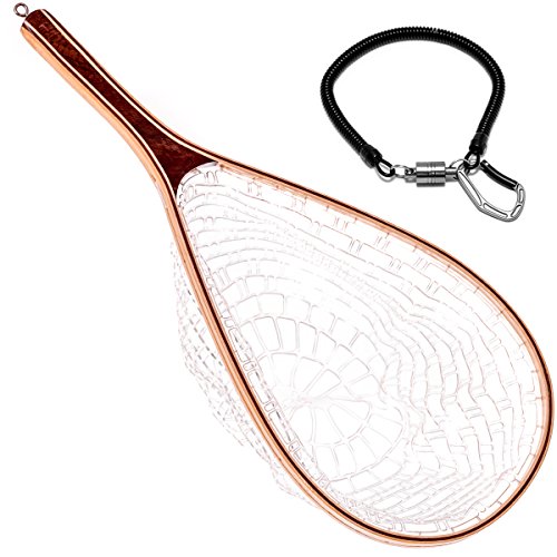 Fly Fishing Set: Rubber Mesh Net, Magnetic Release