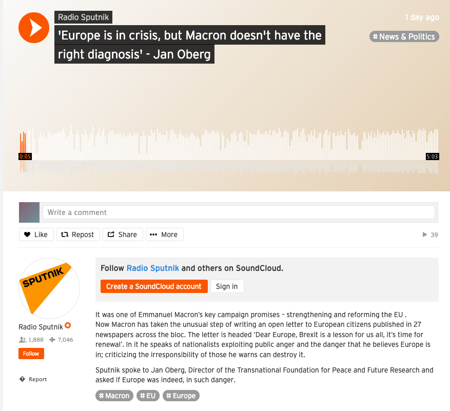 Macron's Letter: Words, words, words of EU nationalism - The Transnational