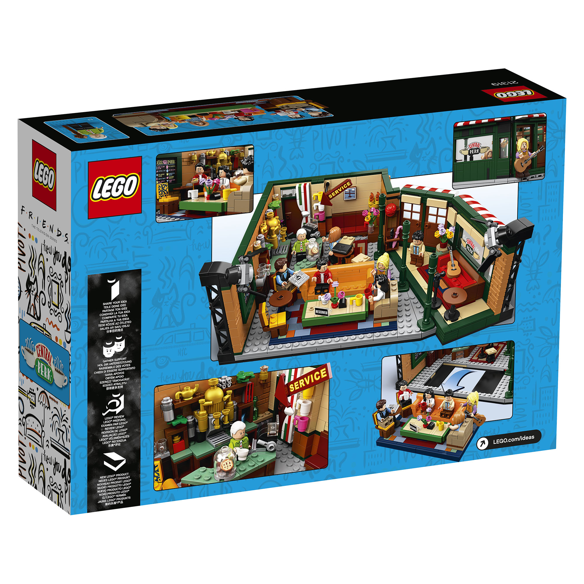 Friends Central Perk LEGO® Set (News) - True North Bricks
