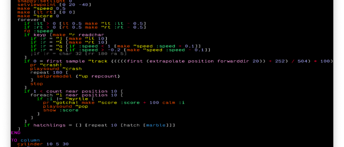turtleSpaces - Logo Coding for the 2020s