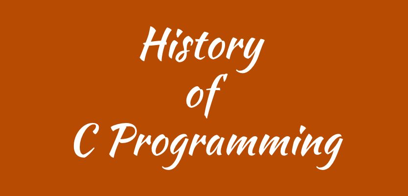 History of C Programming | Tutorials Website