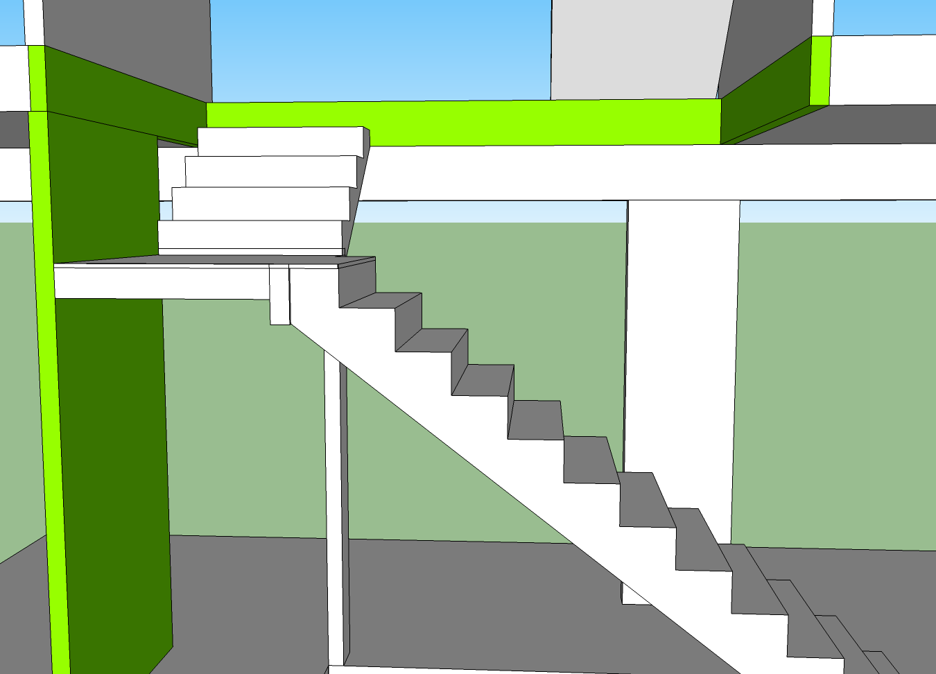 First Floor Stair Opening | Two Flat: Remade