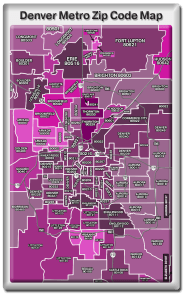 Denver Area Zip Code Map Maping Resources Denver Area Zip Code Map Maping Resources