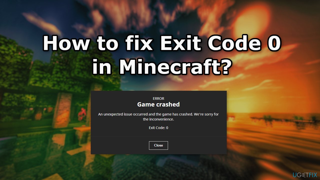 How To Fix Minecraft Exit Code