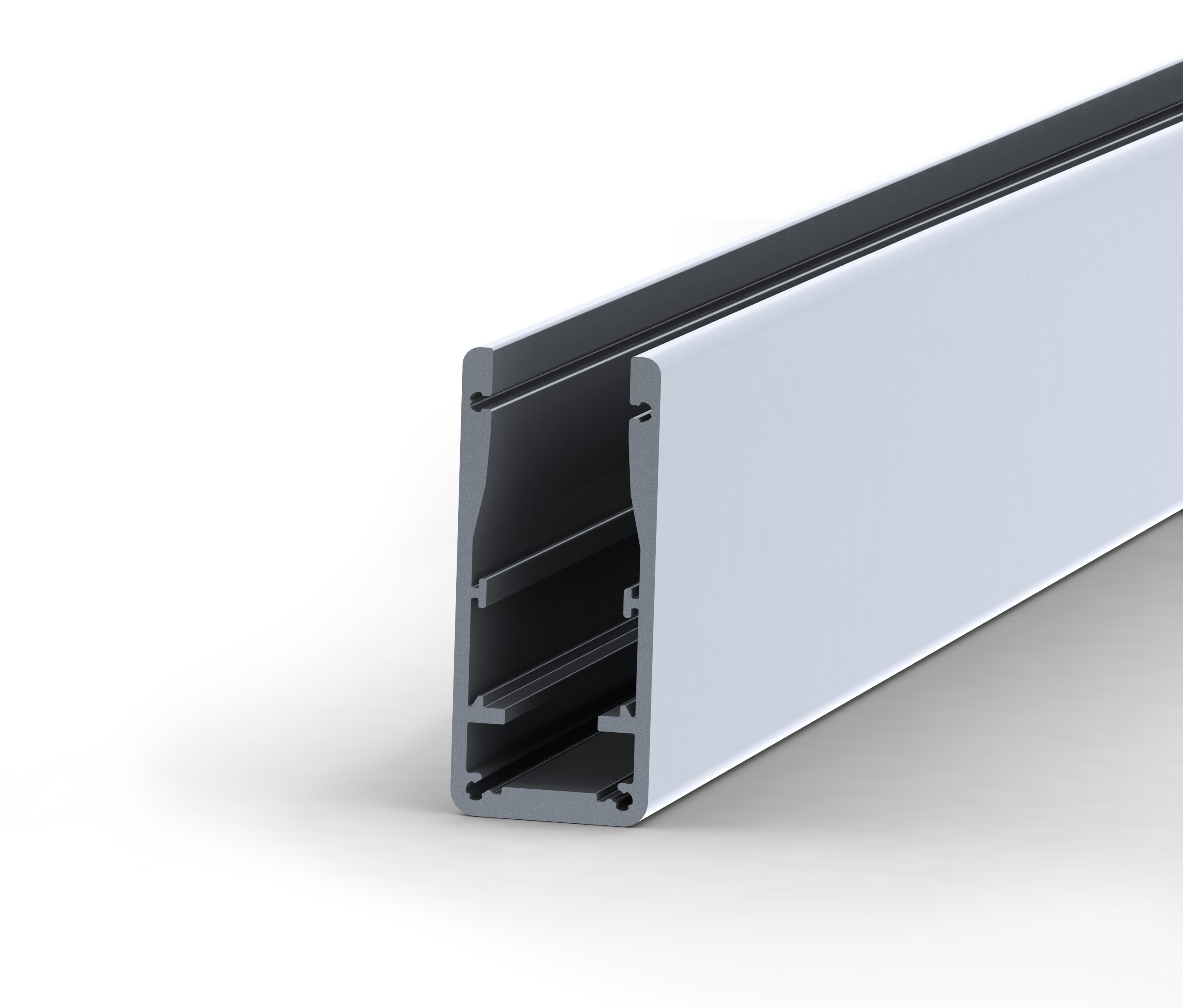 ALU Glass Hand Rail LED Profile - UK LED Lighting