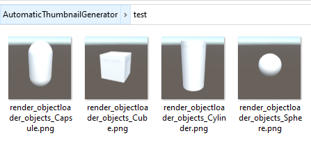Automatic Thumbnail Image Generator for 3D Objects in Unity | Under the ...