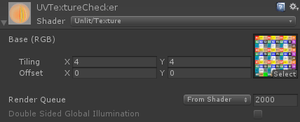 Texture tiling broke, after importing material and texture from 2018.x into 2017.x (using ...