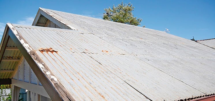 Roof Rust Removal