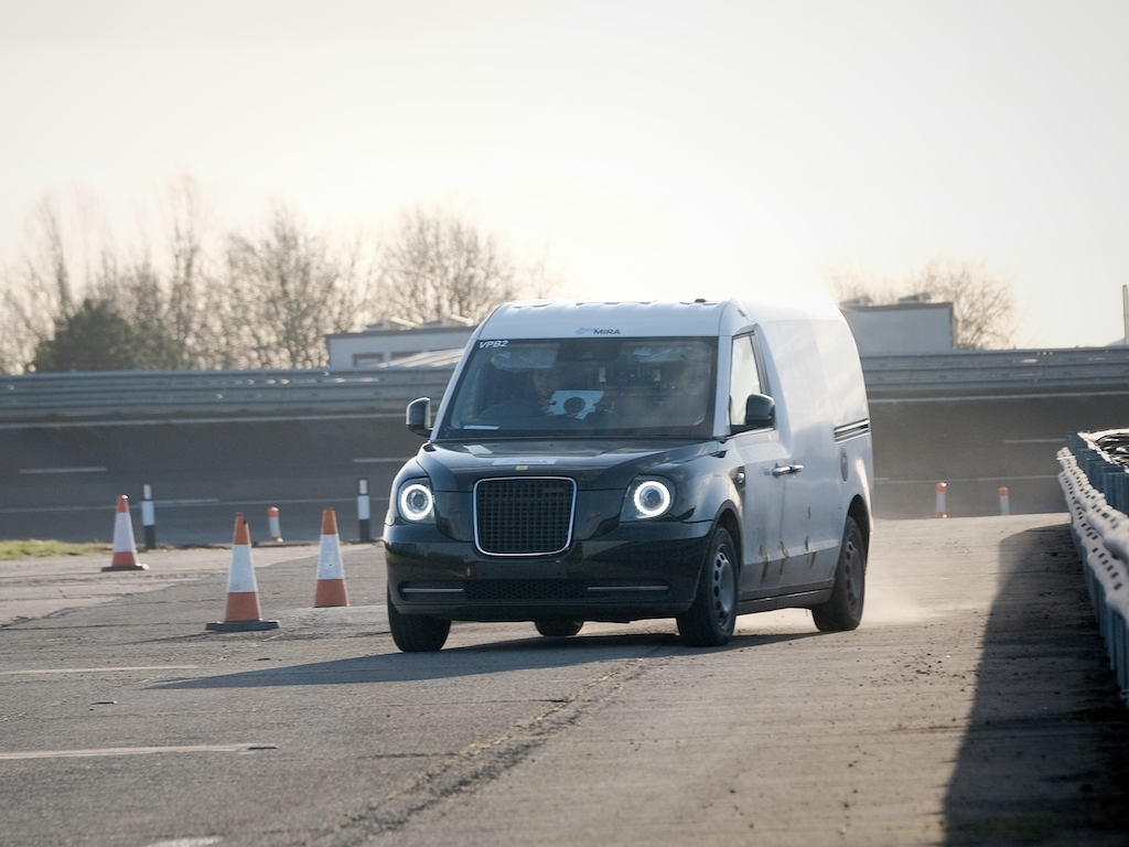 LEVC VN5 range-extender electric van completes final testing