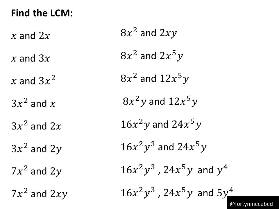 algebraic-lowest-common-multiple-variation-theory