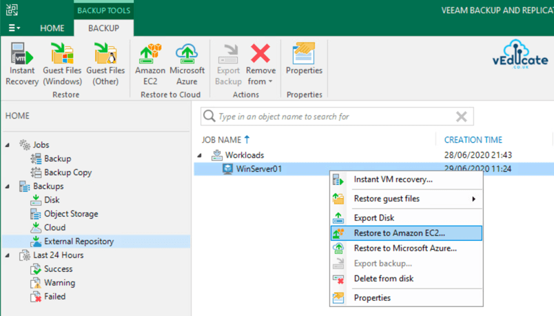 Veeam Backup For Azure Integrating With Veeam Backup And Replication
