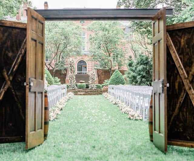 Ceremony Doors - Vicars Built Rentals