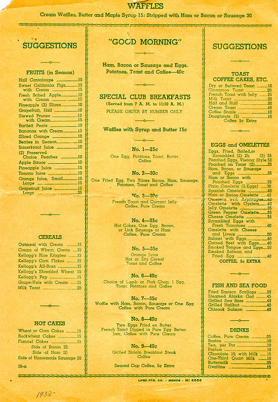 UNIVERSAL PICTURES COMMISSARY – BEGUILING HOLLYWOOD