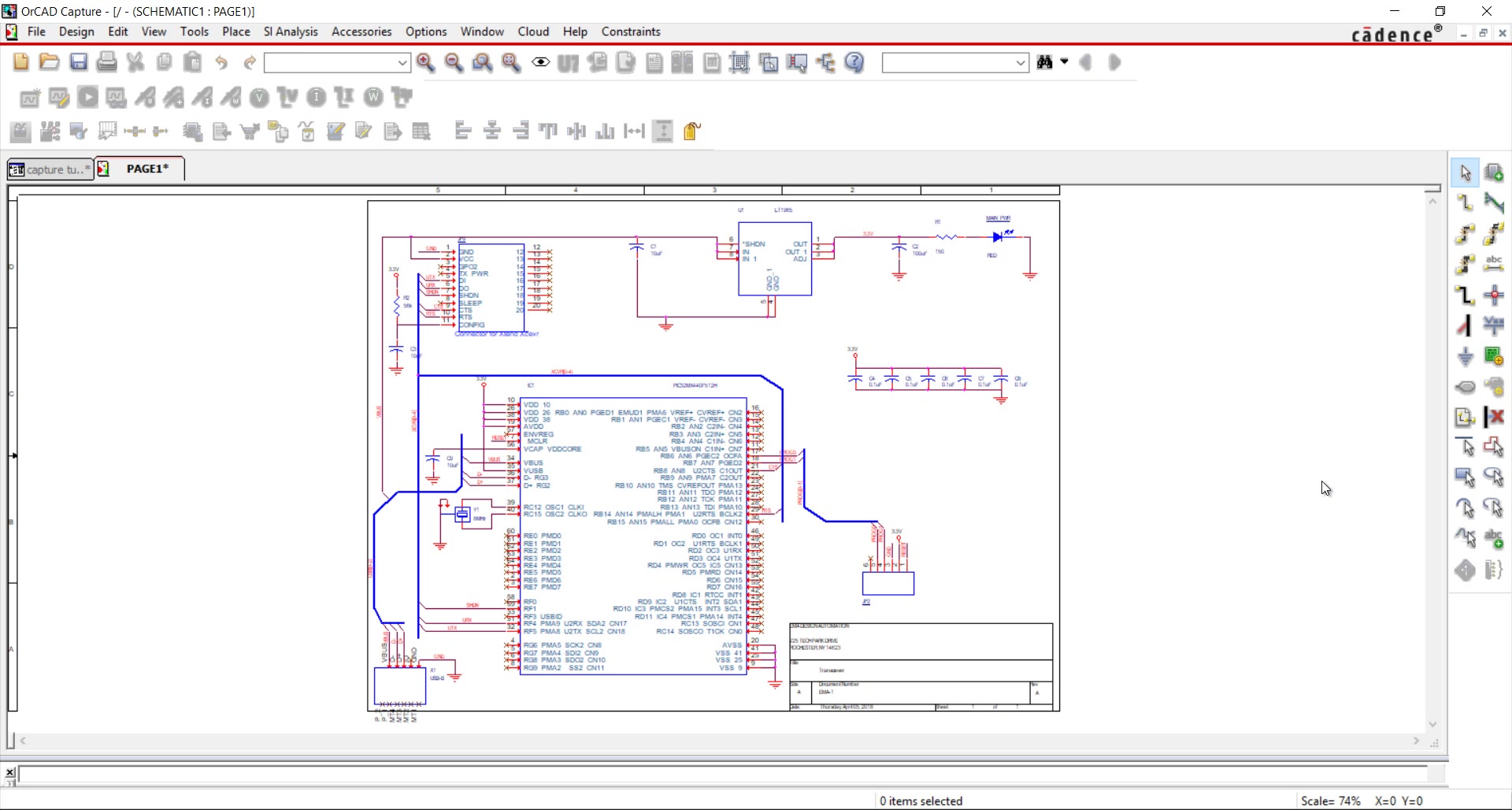 How To Draw Schematics Using Orcad - Circuit Diagram