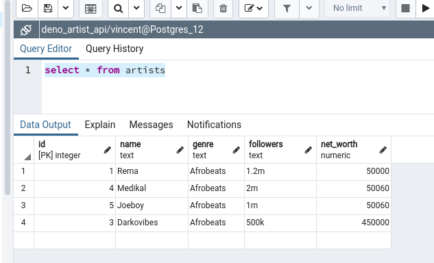 Building Rest Api With Deno And Postgresql Part 2 Vincent Tech Blog
