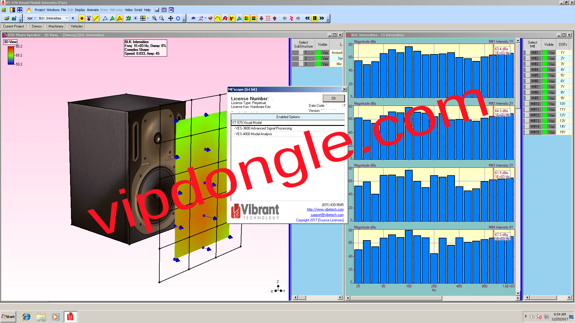 ME’scopeVES 2017 Sentinel HL Dongle - Vip Dongle Team