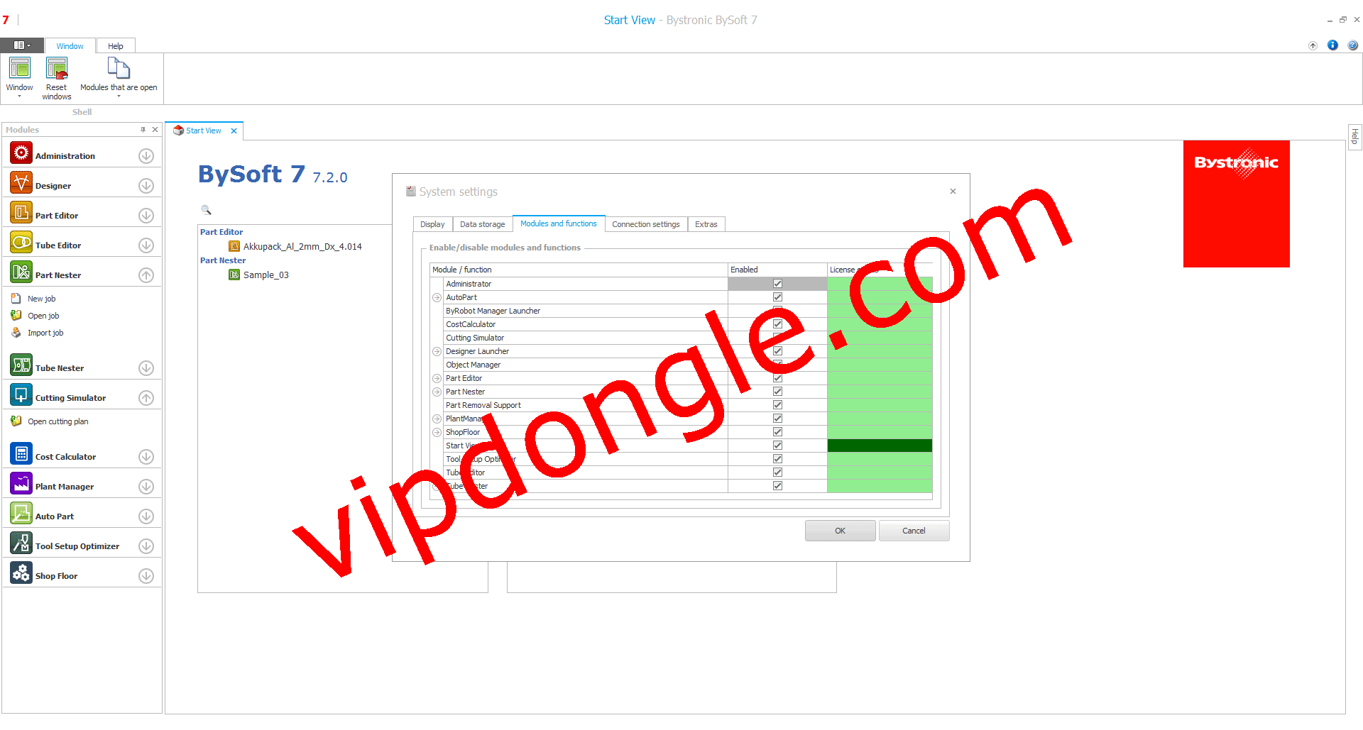 Bystronic Bysoft 7 7.2 Sentinel RMS - Vip Dongle Team