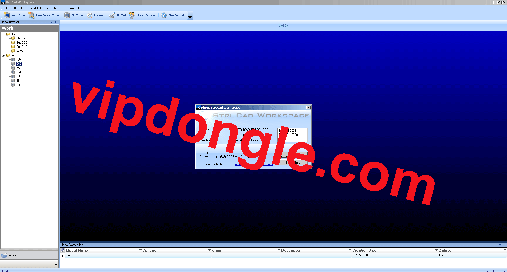 StruCAD V15 Sentinel UltraPro Dongle - Vip Dongle Team