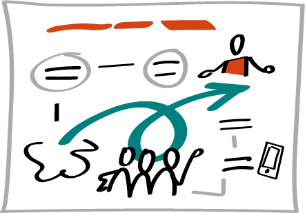 Navigating organizational change: How a clear visual gets people engaged