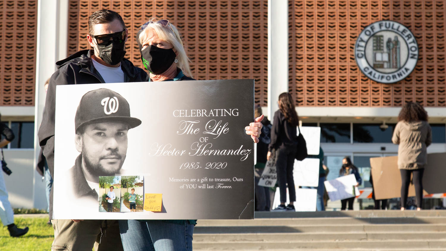 Fullerton Residents Continue to Protest Police Shooting of Hector Hernandez