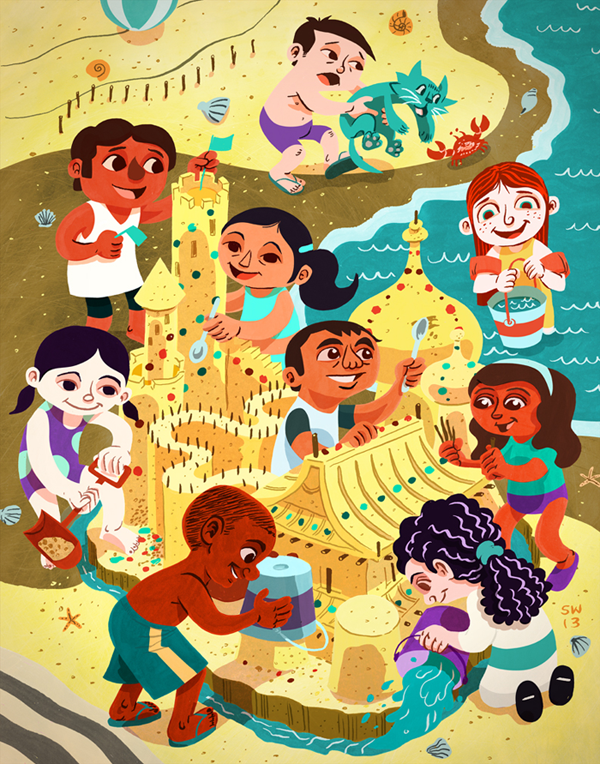 Narrative Illustration Examples - Washburn Illustration and Design
