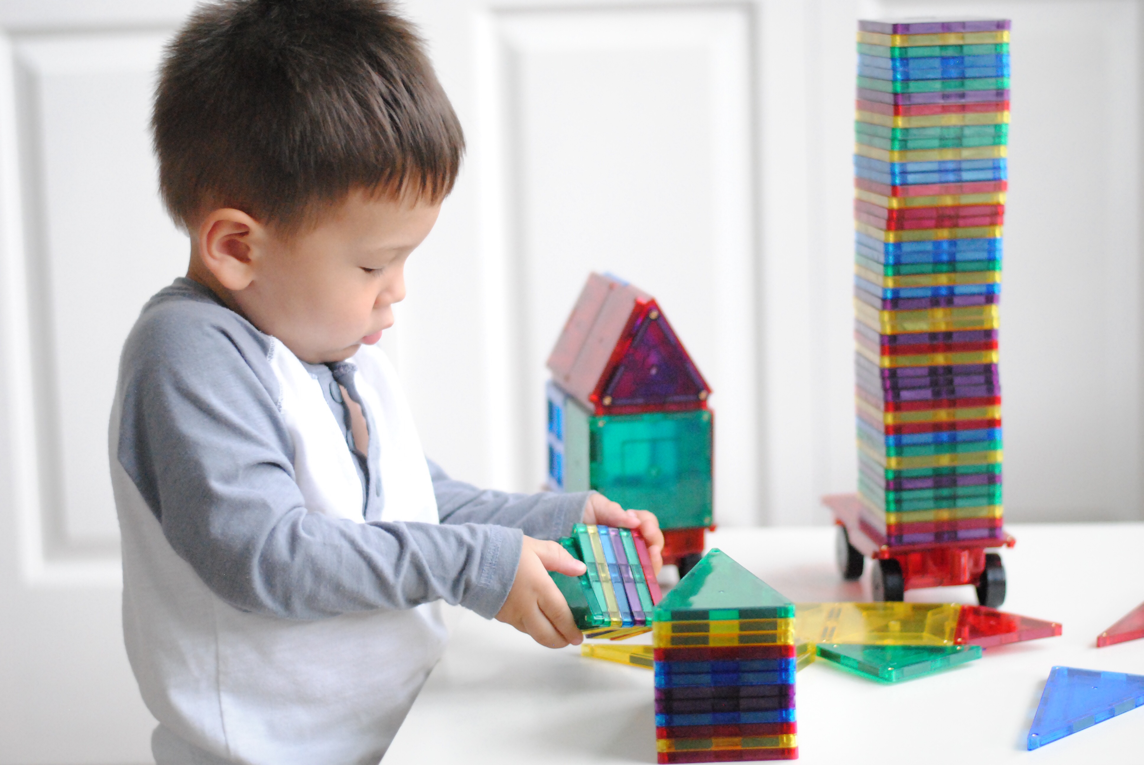 Fun and Learning with Shape Mags - Waste Less, Wander More