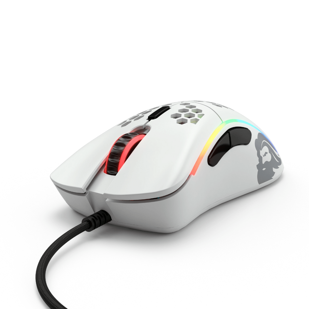 MOUSE GLORIOUS MODEL D WHITE - watanimall