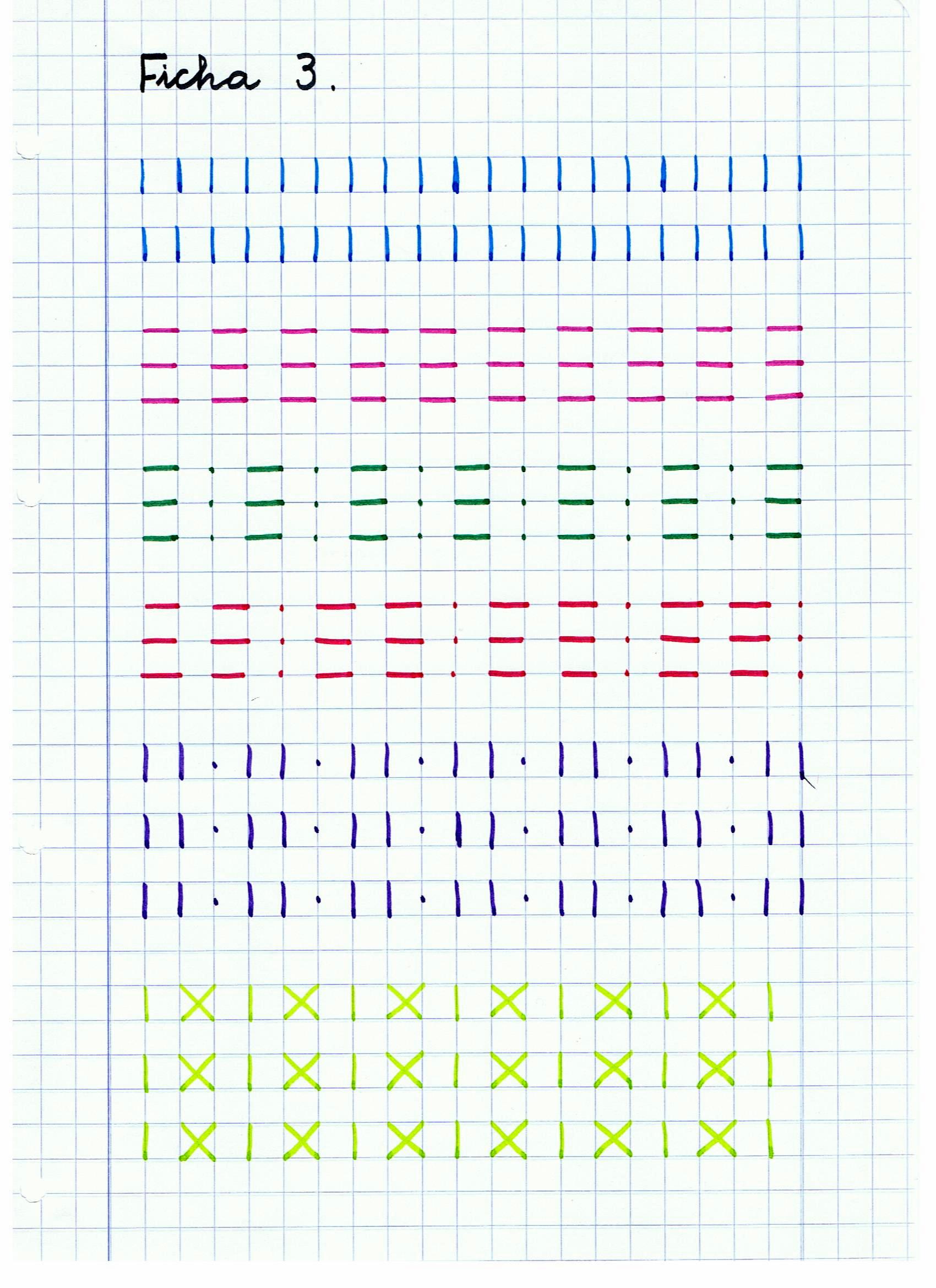 Caligrafía: Material de refuerzo (I) - Web del maestro