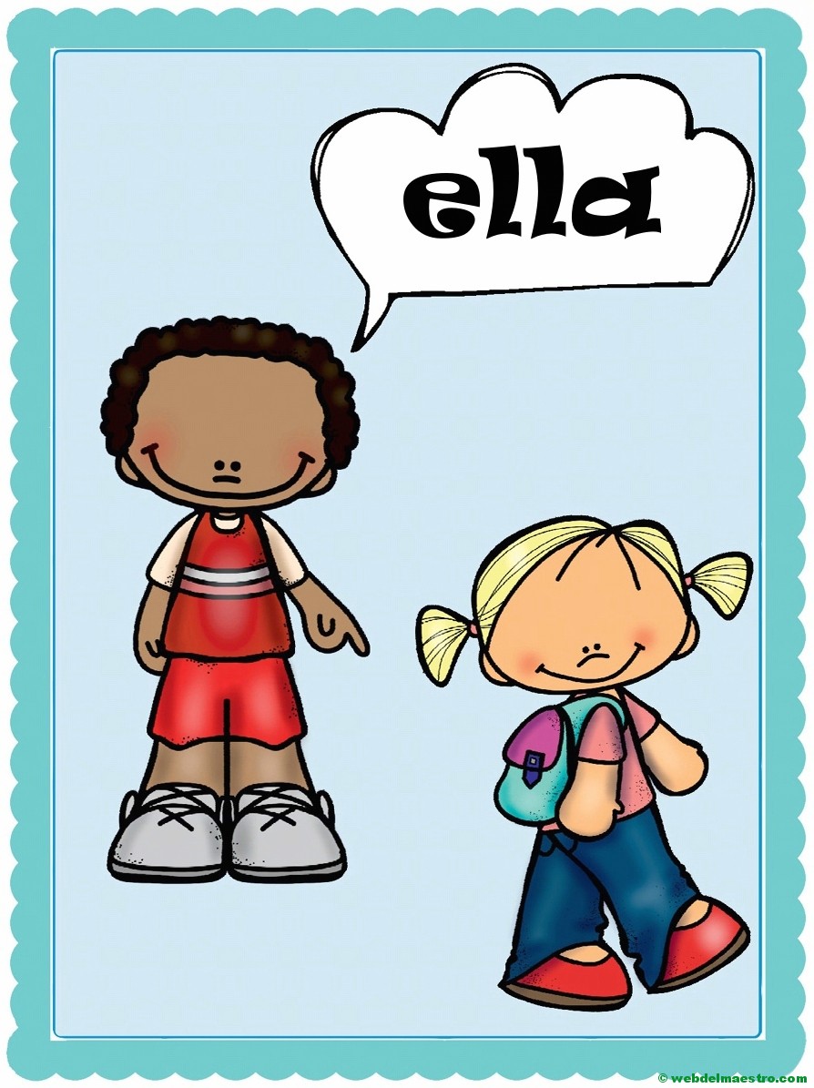 Pronombres personales: concepto, esquemas y actividades - Web del maestro