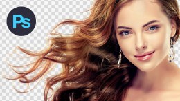 How Remove Background Photoshop Model With Hair