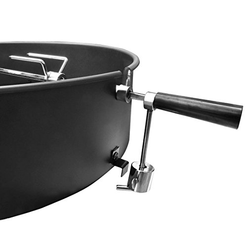 Onlyfire 22 12 Inch Charcoal Kettle Rotisserie Ring Kit For Weber Cha