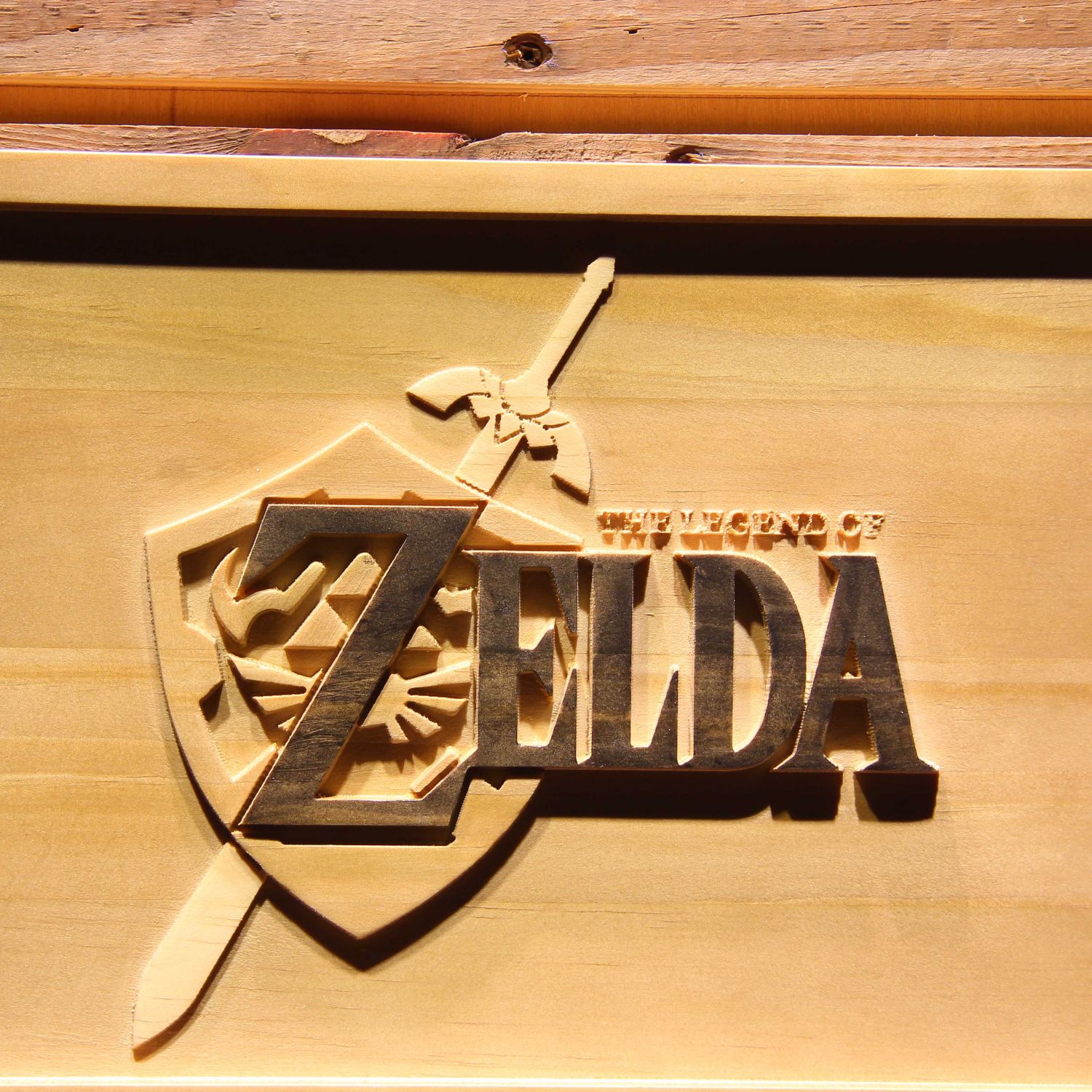 The Legend of Zelda Wood Sign - neon sign - LED sign - shop - What's ...