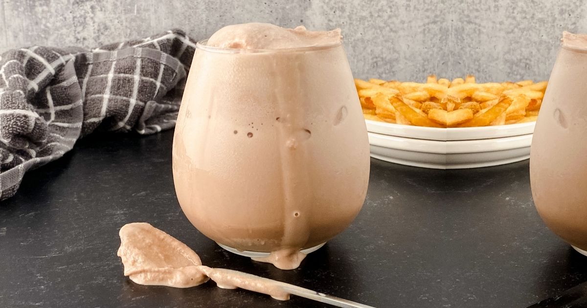 How to Make Wendy's Frosty || Chocolate Shake Recipe - Whisking Up Yum