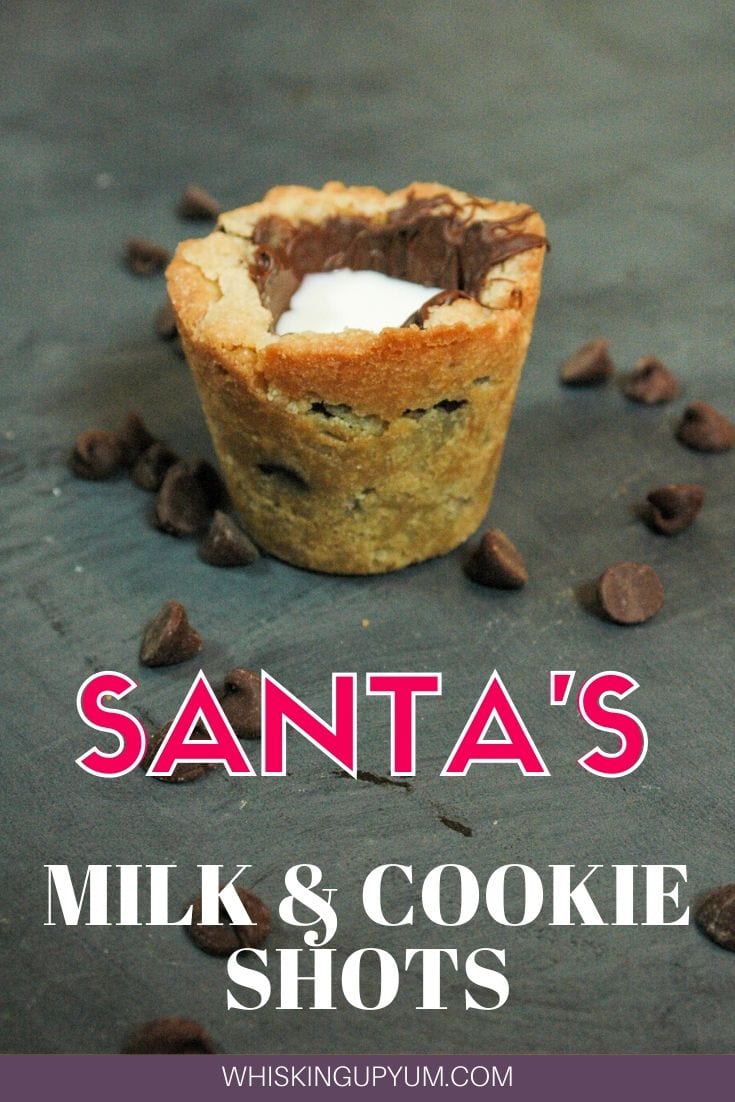 Fun and Easy Chocolate Chip Cookie Shots | Milk & Cookies for Santa ...