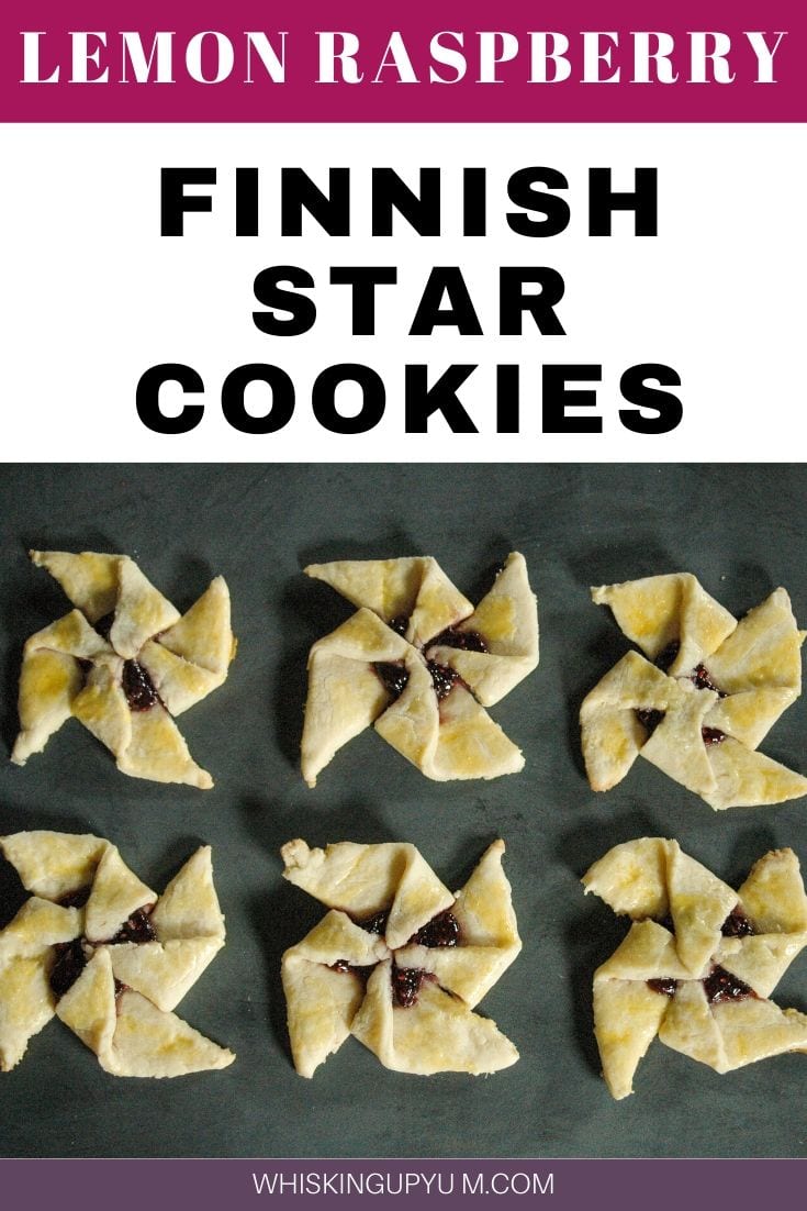 Finnish Star Cookies -Joulutorttu - Whisking Up Yum