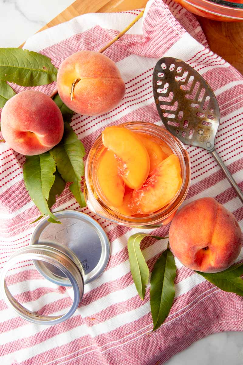 Canning Peaches: A Beginner's Guide (Slices and Halves) | Wholefully