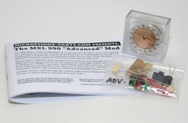 Microphone Parts MXL 990 / MCA SP-1 Mod Kits - DIYRE Wiki