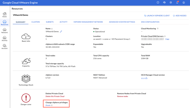 Automated Nested Lab Deployment on SDDC Part 3: Google VMware Cloud Engine