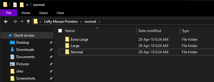 Extra large mouse pointer - limfabuster