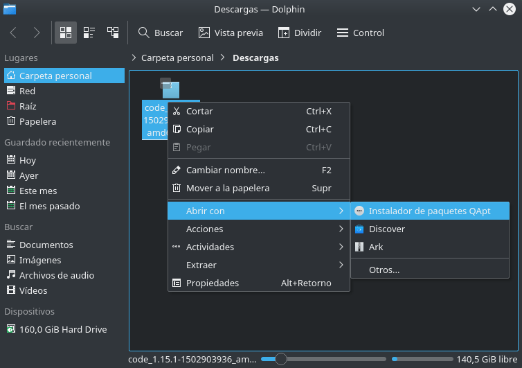 [HowTo] Visual Studio Code | En Linux – Without Debugger