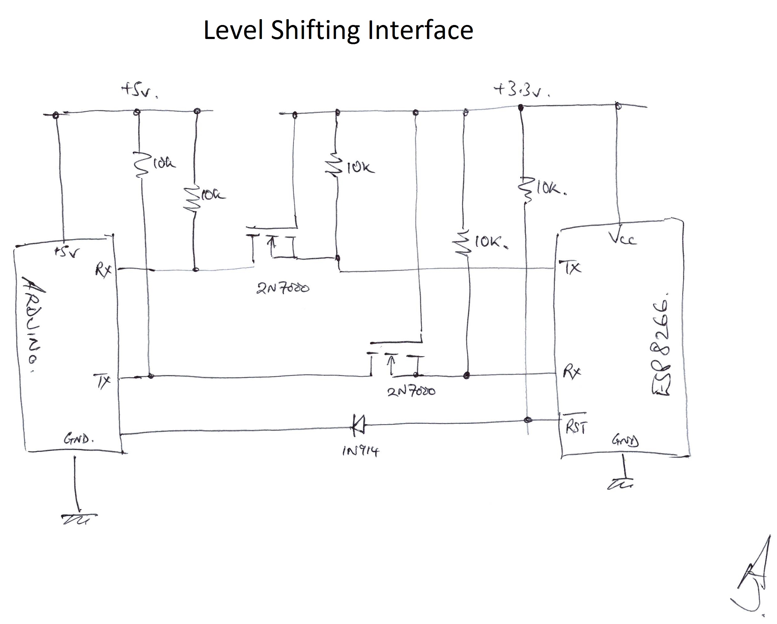 Level Shifting: Arduino & ESP8266 – WoodUino.ca