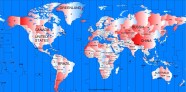 World Time Zone Map Printable Printable Word Searches