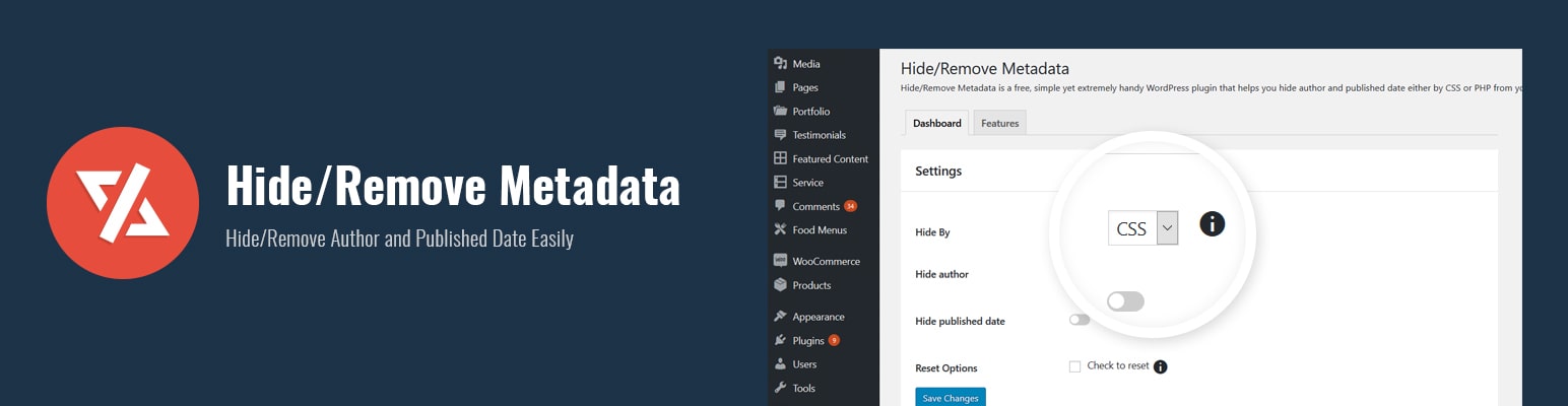 Hide/Remove Author & Published Date Of Your Article Using CSS Or PHP - Hide/Remove Metadata | WP ...