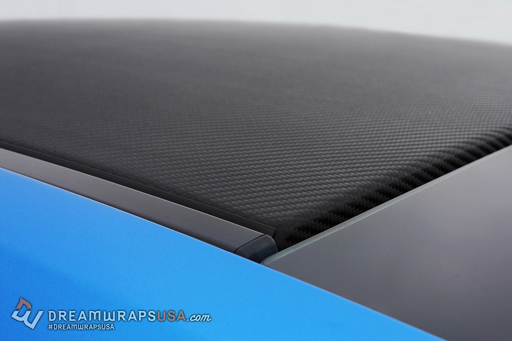 Satin Perfect Blue Mustang Wrap | Wrapfolio