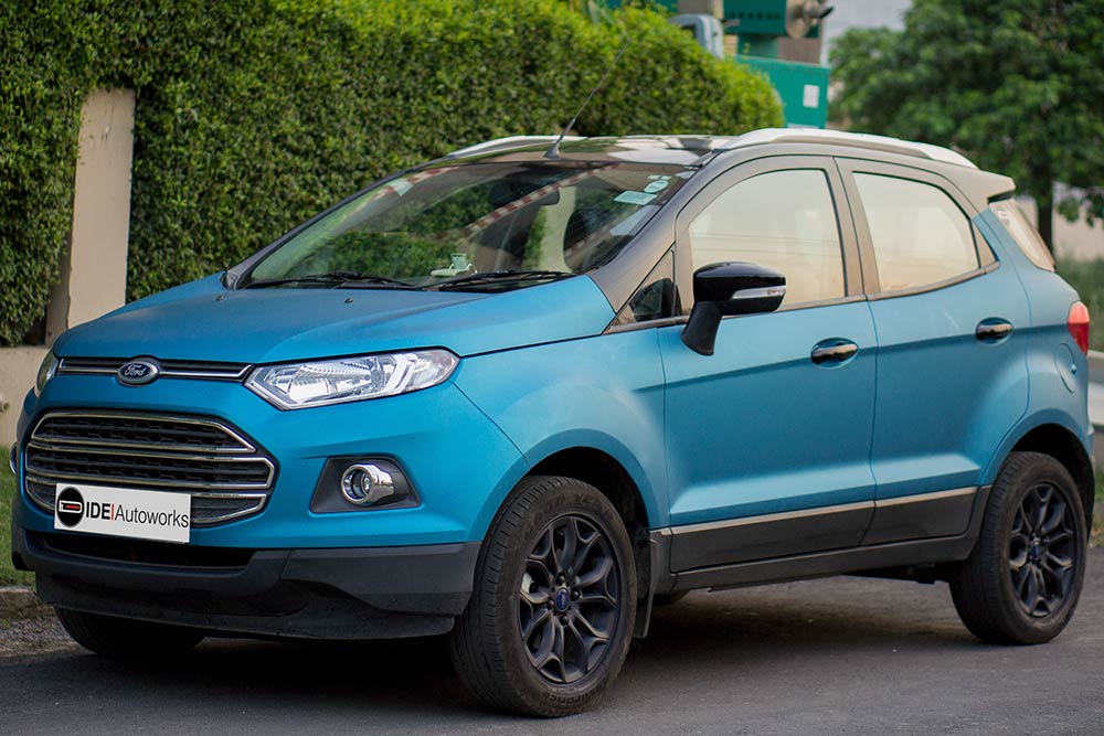 Lagoon Blue Ford EcoSport | Wrapfolio