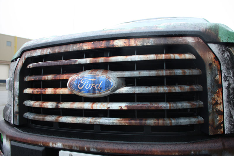 Vintage Sign Shop Rust Wrap | Wrapfolio